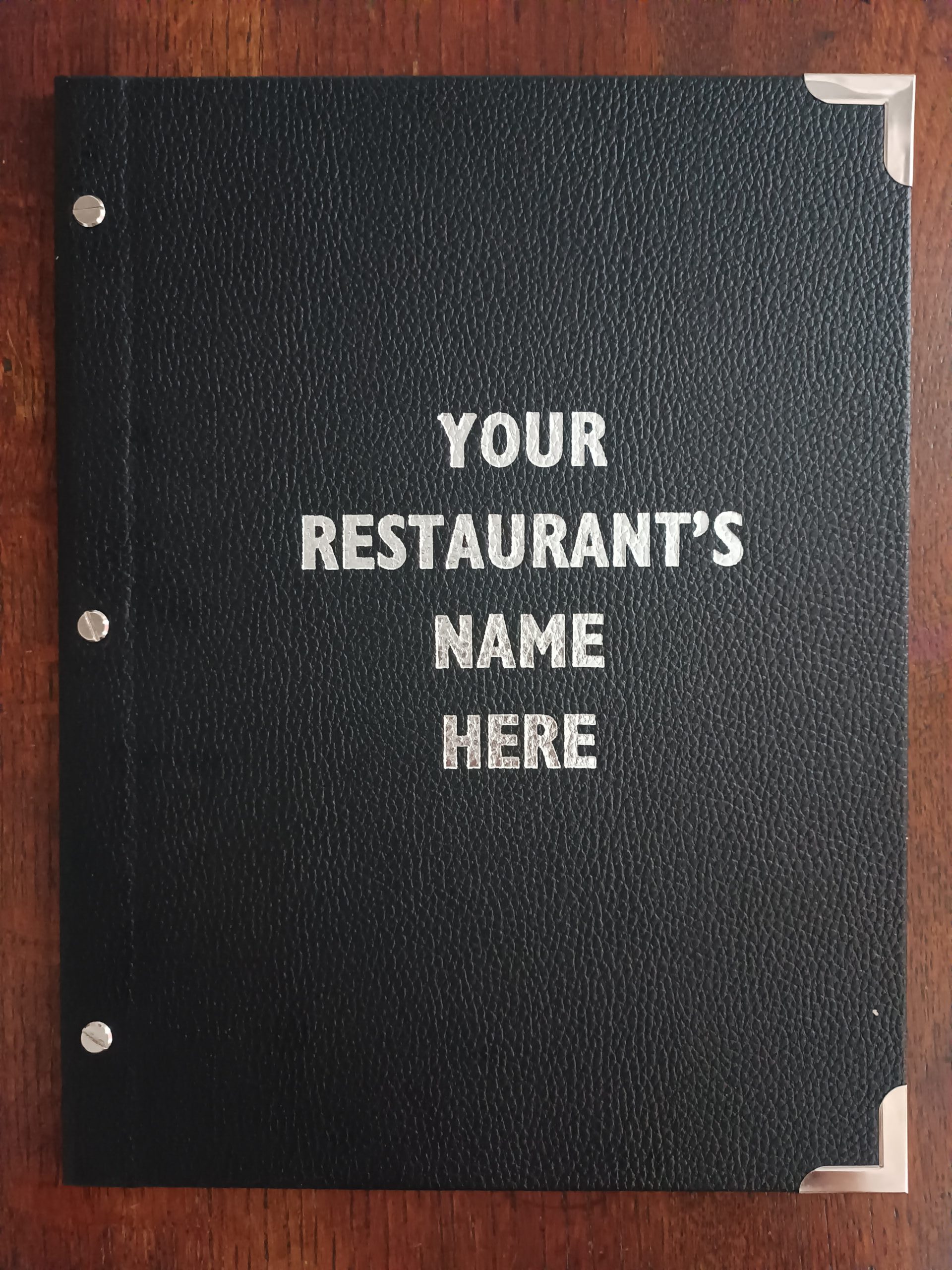 Menu Covers | The Restaurant Book Company